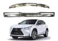 China Stainless Steel Auto Body Kits for LEXUS NX300 2015 , Front Guard And Rear Guard for sale