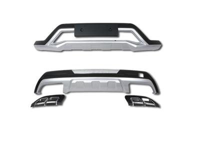 China Plastic Rear Car Bumper Guard And Front Guard Fit HYUNDAI All New Tucson 2015 2016 for sale