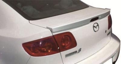 China Auto Roof Spoiler for MAZDA 3 2006-2010, Air Interceptor Blow Molding Process for sale