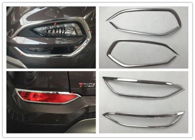 China ABS Chromed Fog Lamp Bezel For Hyundai Tucson IX35 2015 Foglight Frame for sale
