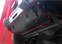 China Upgrade Auto Spare Parts For Wrangler 2007 - 2016 AEV Steel Front Bumper Skid Plate for sale
