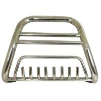 China Land Cruiser LC200 2008+ Black/Chrome Brush Guard The Essential Steel Addition for Your Vehicle's Performance and Style for sale