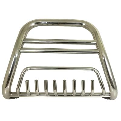 China Land Cruiser LC200 2008+ Black/Chrome Brush Guard The Essential Steel Addition for Your Vehicle's Performance and Style for sale