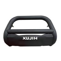 China Toyota Hilux Vigo Nissan Navara Ford Ranger Volks agen Amarok Isuzu D-MAX Black/Chrome Off-road Bumper for OEM/Part Number -- Customizable and Heavy-Duty for sale