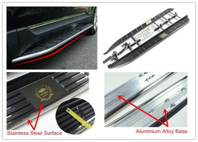 China FORD New EDGE 2015 2017 Vogue Style Running Boards Steel Side Steps for sale