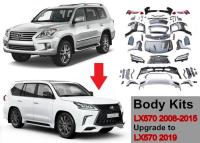 China Black Lexus Body Kits Facelift For LX570 2008 - 2015 , Upgrade To LX570 2019 for sale