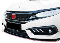 China Durable ABS Type-R Auto Front Grille for Honda New Civic 2016 2018 Distributor for sale