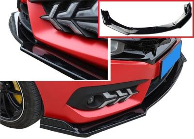 China Sport Style Front Bumper Diffuser Auto Body Kits for HONDA New Civic 2016 2018 for sale