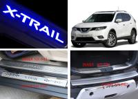 China NISSAN X-TRAIL 2014 2017 Tail Gate and Side Door Sill Steel Scuff Plates Wholesaler for sale