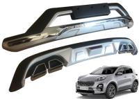 China Export Front Bumper Guard And Rear Diffuser With Chromed Garnish For 2019 KIA SPORTAGE for sale