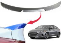China Hyundai New Elantra 2016 2018 Avante Upgrade Accessory Auto Sculpt Roof Spoiler for sale