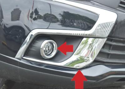 China Mitsubishi ASX 2017 2018 Chromed Decoration Parts Fog Lamp Moulding And Bezel Factories for sale