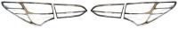 China Hyundai IX45 Santafe 2013 / 2014 Tail Light Covers , Rear Lamp RIM Car Spares Parts for sale