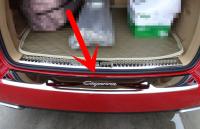 China Stainless Steel Door Sill Plates / Outer Original Rear Pedal for Porsche Cayenne for sale