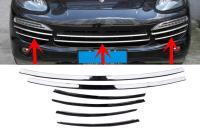 China Porsche Cayenne 2011 Auto Body Trim Parts Stainless Steel Grille Garnish for sale