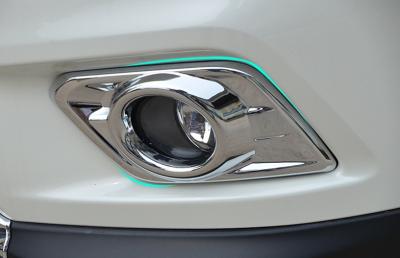 China Custom Chrome Fog Lamp Bezel For NISSAN X-TRAIL 2014 Front Fog Lamp RIM for sale