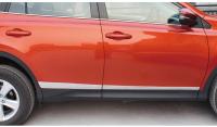 China 2013 Toyota RAV4 Auto Body Trim Parts , Upper Side Door Moulding Chrome Garnish for sale
