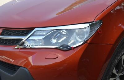 China High Precision Chrome Headlight Bezels for 2013 / 2014 Toyota RAV4 for sale