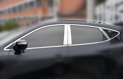 China Hyundai IX35 Tucson 2009 2012 Stainless Steel Side Window Trim Set Car Window Trim for sale
