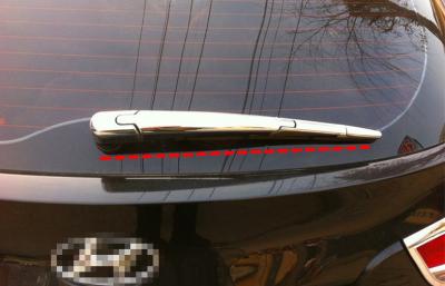 China Chrome Rear Back Window Wiper Cover / Rear Door Trim for Hyundai IX35 Tucson 2009 - 2012 for sale