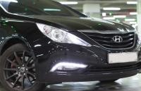 China Hyundai Sonata8 2011 2012 High Bright LED Daytime Running Lights / Auto Running Lamp for sale