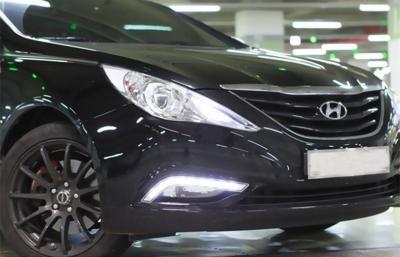 China Hyundai Sonata8 2011 2012 High Bright LED Daytime Running Lights / Auto Running Lamp for sale