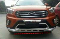 China ABS Blow Molding Car Bumper Guard Front And Rear For Hyundai IX25 Creta 2014 for sale