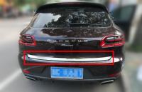 China Porsche Macan 2014 Auto Body Trim Parts Stainless steel Tail Door Trim for sale