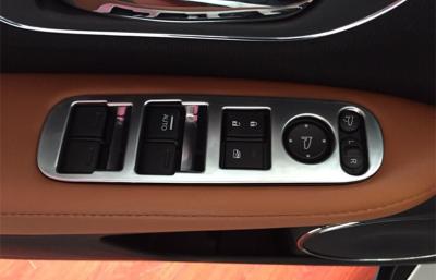 China HR-V 2014 Auto Interior Trim Parts , Chromed Window Switch Cover for sale