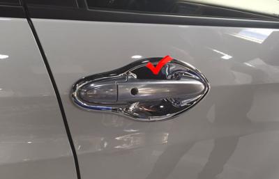 China Chrome Auto Body Trim Parts for HONDA HR-V VEZEL 2014 , Front Side Door Handle Garnish for sale