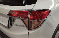 China Custom Chrome Headlight Bezels , HONDA HR-V 2014 VEZEL Tail Lamp Chrome Rim for sale