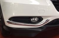 China Chrome Fog Lamp Bezel , HONDA HR-V VEZEL 2014 Front Foglight Garnish for sale
