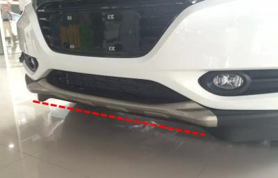 China Stainless Steel Car Bumper Protector for HONDA HR-V VEZEL 2014 Bumper Skid for sale