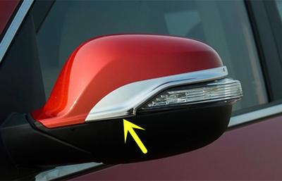 China Chery Tiggo5 2014 Auto Body Trim Parts , Custom Side Mirror Chrome Garnish for sale