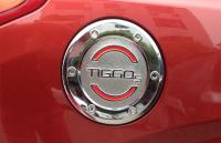 China Chromed Auto Body Decoration Parts , Fuel Tank Cap Cover For Chery Tiggo5 2014 for sale