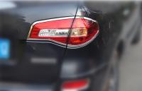 China Customized ABS Chrome Car Tail Lamp Covers For Renault Koleos 2012 for sale