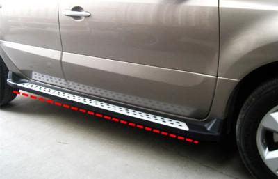 China ACURA Style Vehicle Running Boards Anti-slip for Renault Koleos 2012-2016 for sale