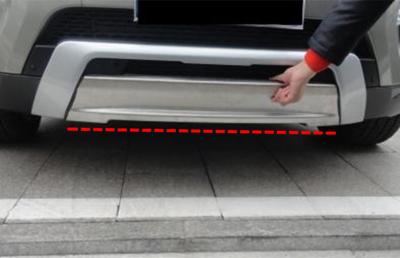 China Polished Steel Front and Rear Bumper Body Kits For Range Rover Evoque Sport 2012 for sale