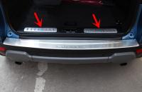 China Supplier Inner Custom Door Sill Plates Illuminated Stainless Steel For Rangerover Evoque 2012 for sale