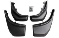 China Plastic PP Black 2012 Land Rover Evoque Mud Flaps / Splasher for Preventing Mud Splashing for sale