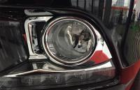 China ABS Custom Chrome Front Fog Lamp Bezel For TOYOTA Highlander 2014 Kluger for sale