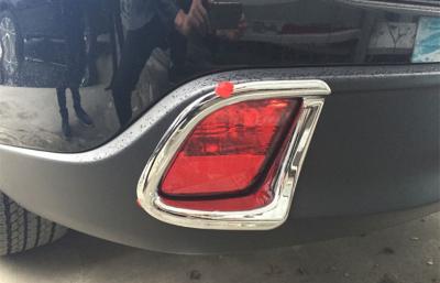 China ABS Custom Chrome Rear Fog Lamp Bezel For Highlander 2014 2015 Kluger for sale