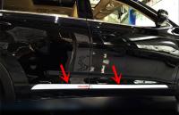 China Stainless Steel Side Door Auto Body Trim Parts For Toyota Highlander Kluger 2014 2015 for sale