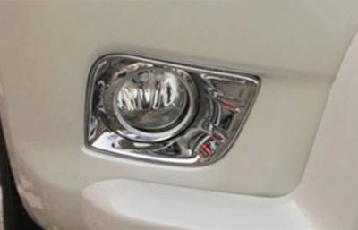 China Supplier ABS Chrome Front Fog Lamp Bezel for Toyota FJ150 2010 Prado2700 4000 for sale