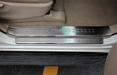 China Car Parts Illuminated Car Door Sills Stainless steel for Prado FJ150 2010 for sale