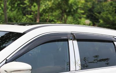 China Injection Moulding Car Window Visors For NISSAN X-TRAIL 2014 Sun Rain Guard for sale