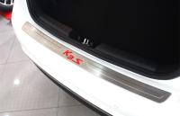 China Red LOGO Outer Back Illuminated Door Sill Plates For KIA K3S 2013 2014 for sale