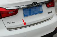 China Back Door Garnish Stainless Steel Auto Trim Parts For Kia K3 2013 2015 for sale