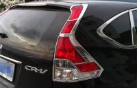 China ABS Chrome Car Blackout Headlight Covers , Tail Lamp Frame For CR-V 2012 2015 for sale