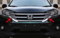 China HONDA CR-V 2012 Auto Body Trim Parts , Chromed Front Upper Grille Garnish for sale